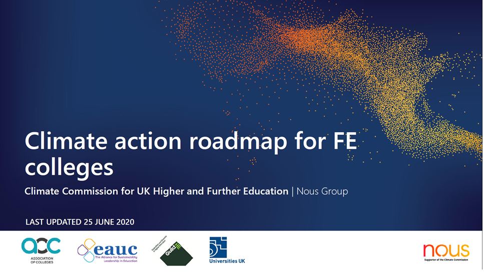 Climate Commissioner Joins College Inset - Collyer's