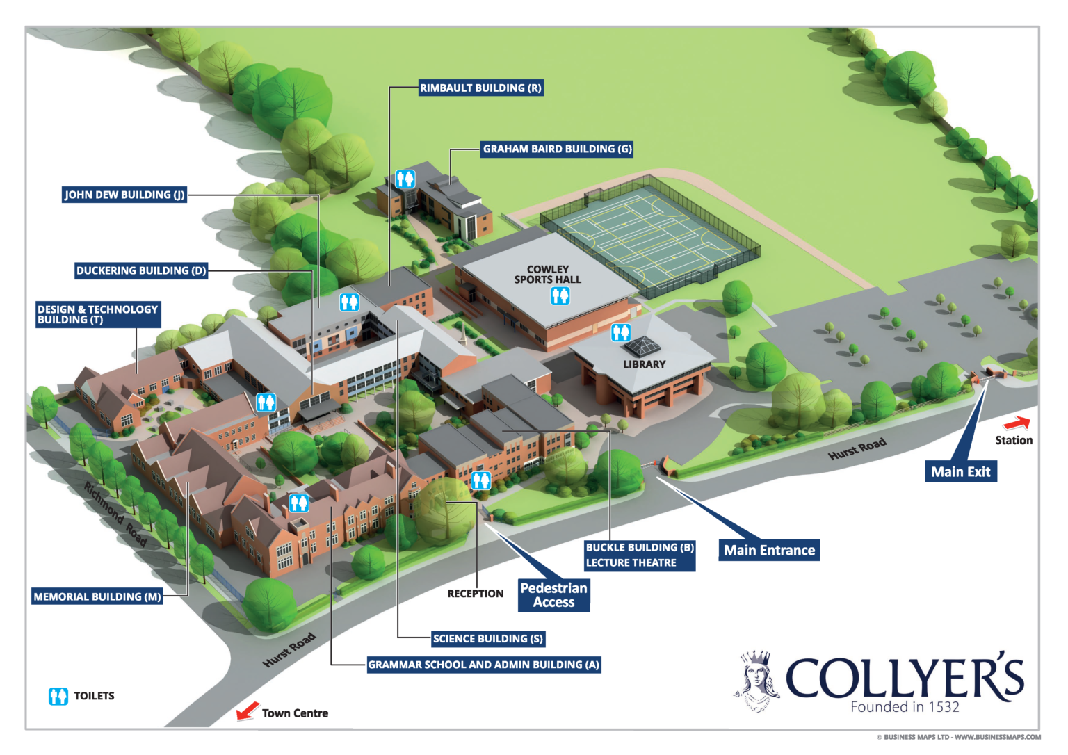 How to Find Us - Collyer's