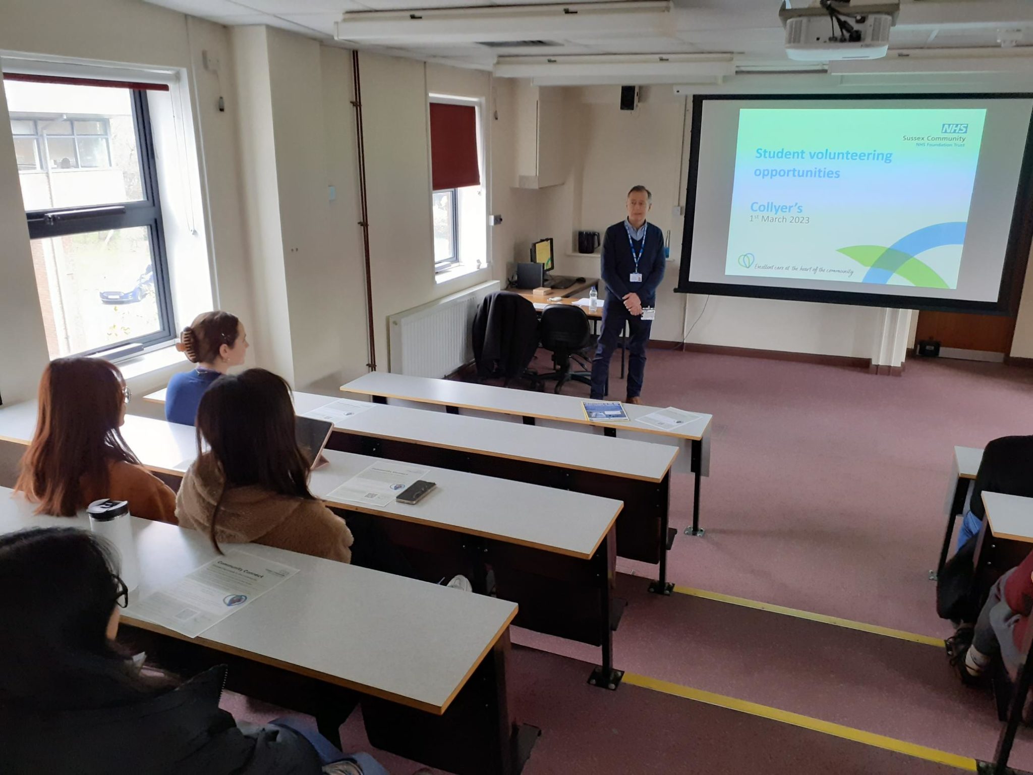 NHS Volunteering - Collyer's