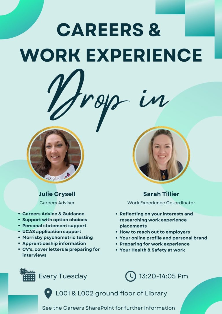 Work Experience - Collyer's