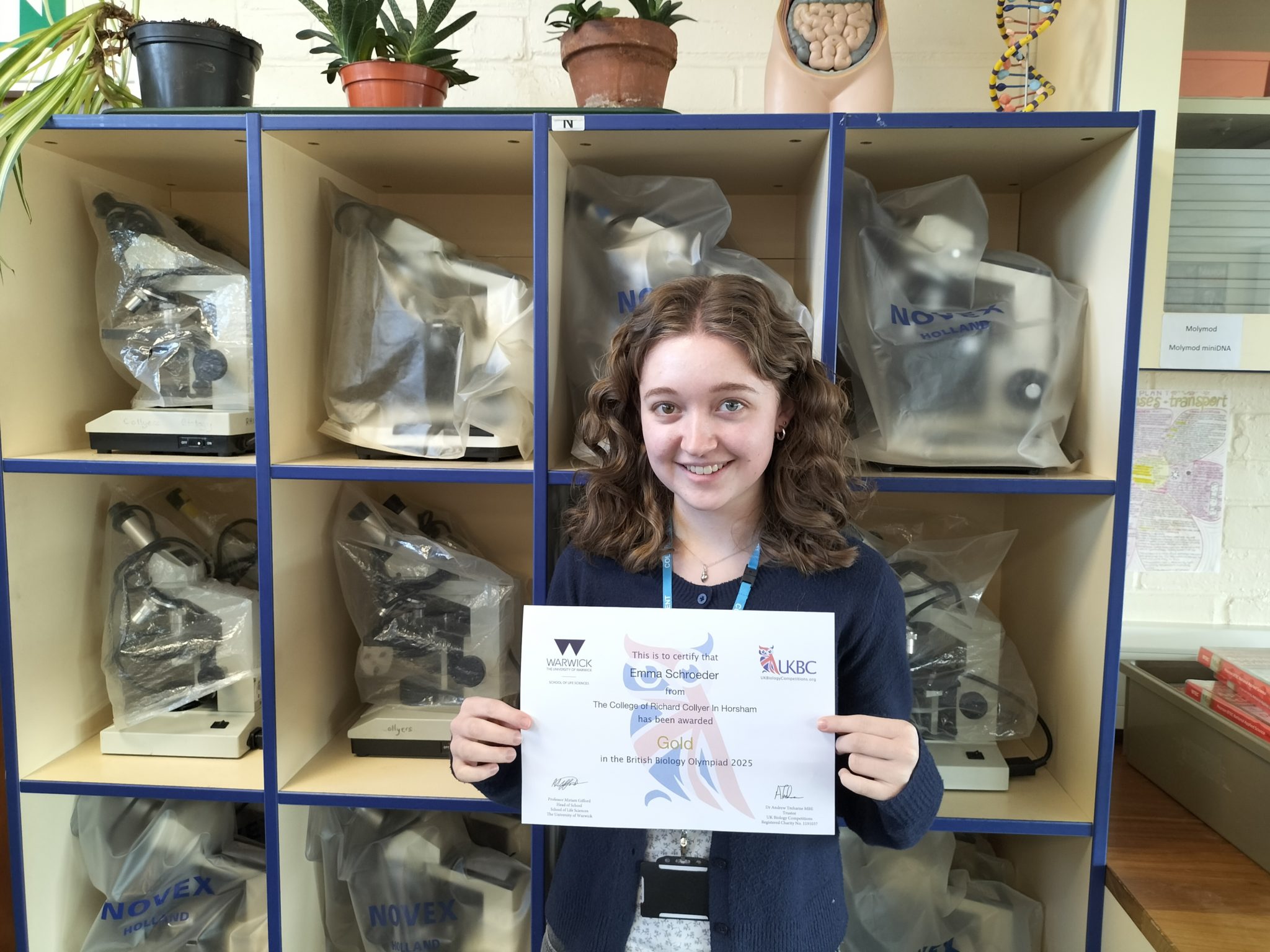 British Biology Olympiad Success - Collyer's